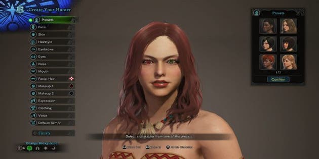 Monster Hunter World's Character Customization Is Amazing | Alienware Arena