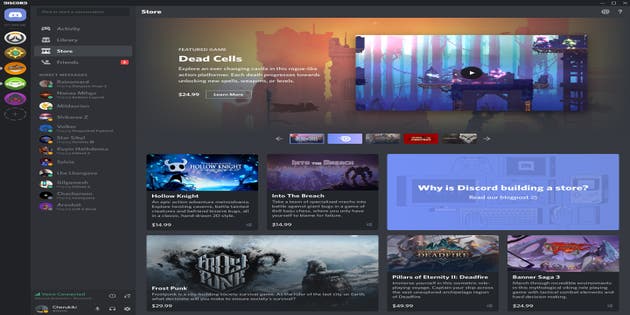 Discord is launching its own games store, unified library to become ...
