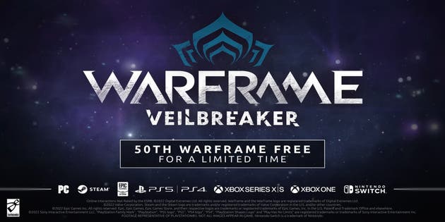 50th Warframe VEILBREAKER: STYANAX GIVEAWAY | Alienware Arena