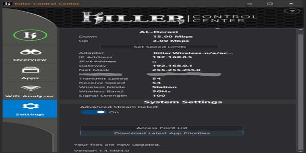 [NEW] Killer Control Center Update v1.4.1494 | Alienware Arena
