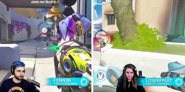 Twitch streamer Loserfruit tries out Streaming Gaze Overlay | Alienware ...