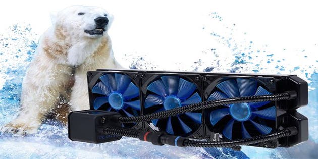 Alphacool Eisbaer 420 - world's largest and most powerful AIO cooler ...